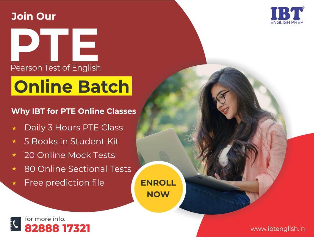 Best PTE Institute in Ludhiana - IBT English